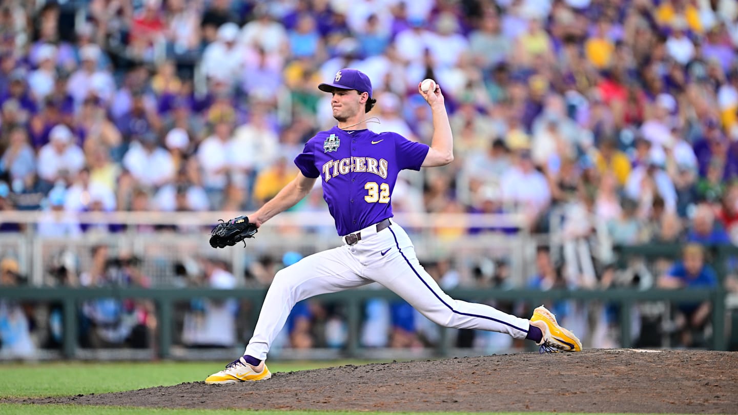 Will LSU Baseball's Kade Anderson Go No. 1 Overall to Nationals in 2025 ...
