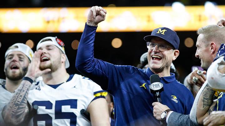 Jim Harbaugh, Wolverines legends react to Michigan Sports Hall of Fame ...