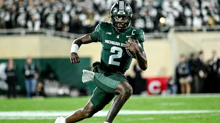 Can Michigan State QB Aidan Chiles eliminate the turnovers against ...