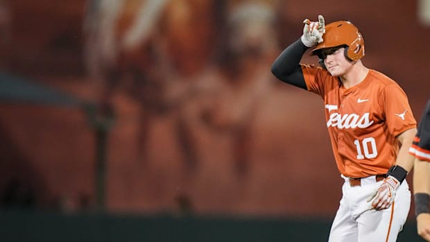 Texas Longhorns Catcher Kimble Schuessler Getting Comfortable as Lead ...