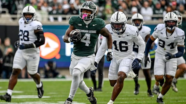 Elijah Tau-Tolliver Emerges as MSU’s Bright Spot After PSU Loss