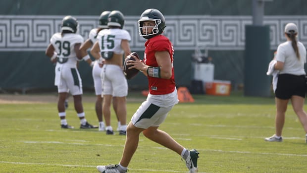 Spartans Still Trust in Backup QB Milivojevic