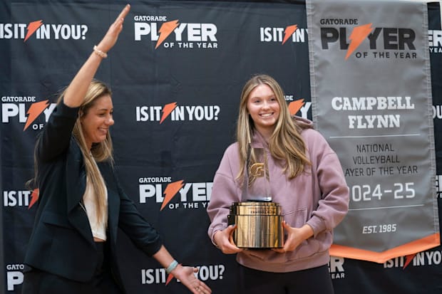 Nebraska Volleyball Signee Campbell Flynn Wins Gatorade National Player ...