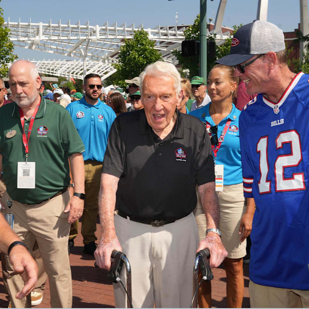 Bills' legends among those with heartfelt birthday wishes as Marv Levy ...