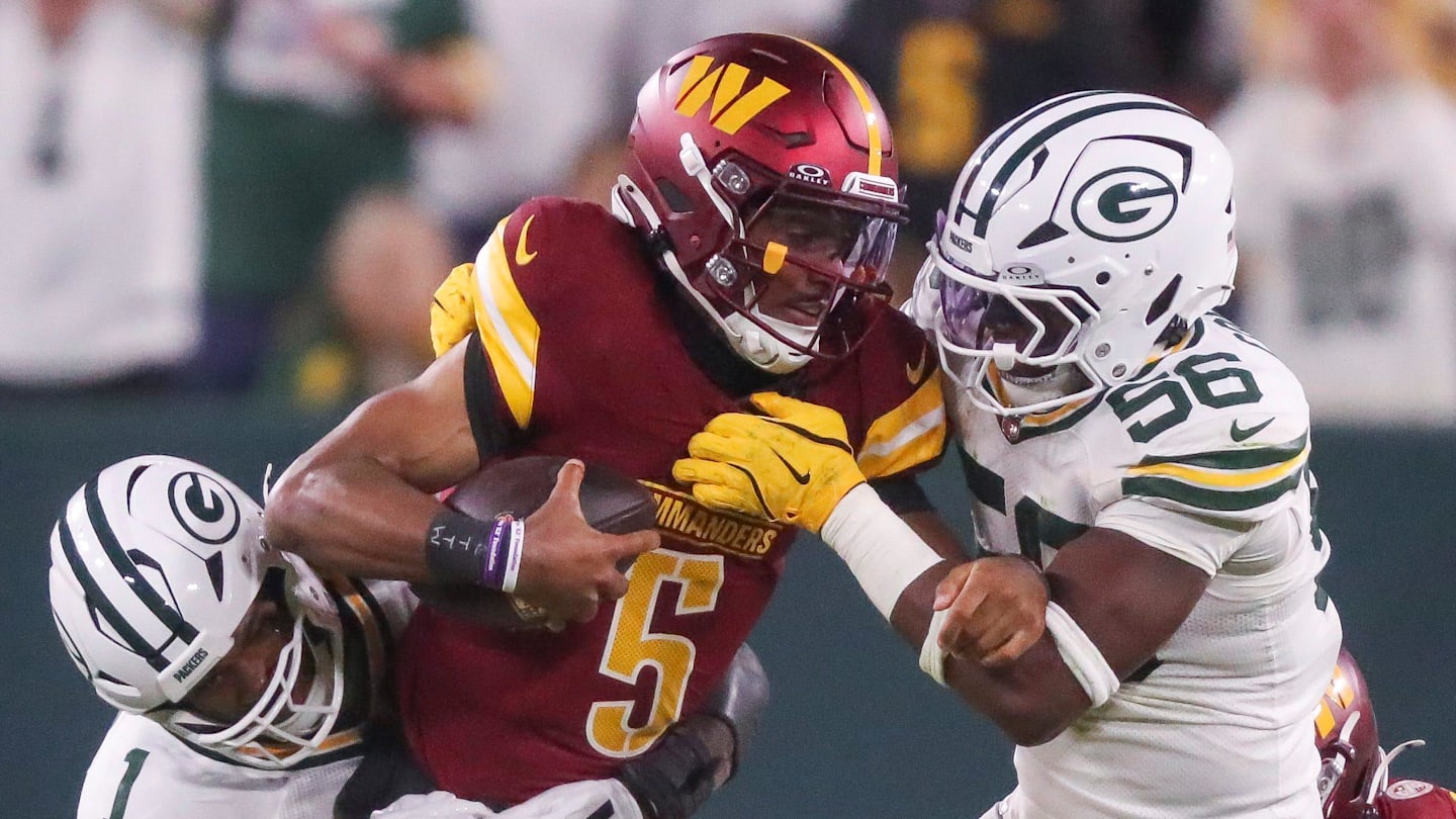 Washington Commanders' rookie RT had a nightmare game, but it wasn't ...