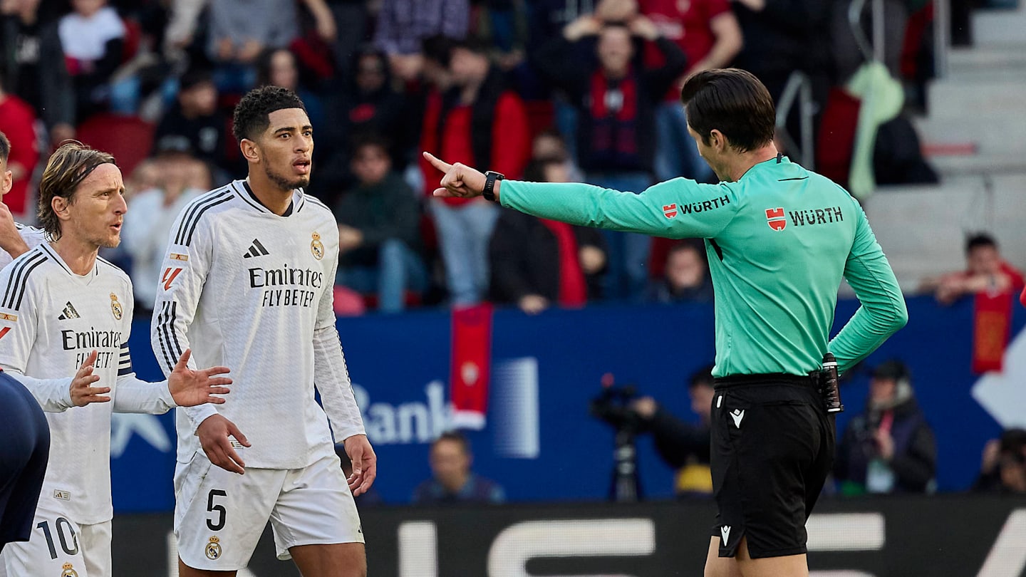 Dani Carvajal Reacts To Jude Bellingham's Red Card Against Osasuna Dani Carvajal Reacts To Jude Bellingham's Red Card Against Osasuna