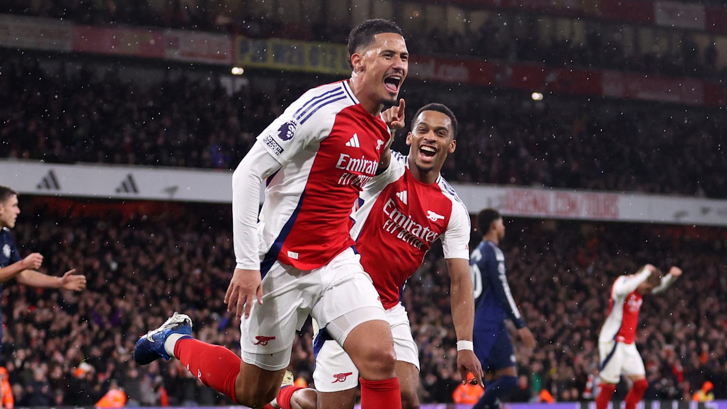 Arsenal 2-0 Man Utd: Player ratings as Gunners lean on set-piece ...