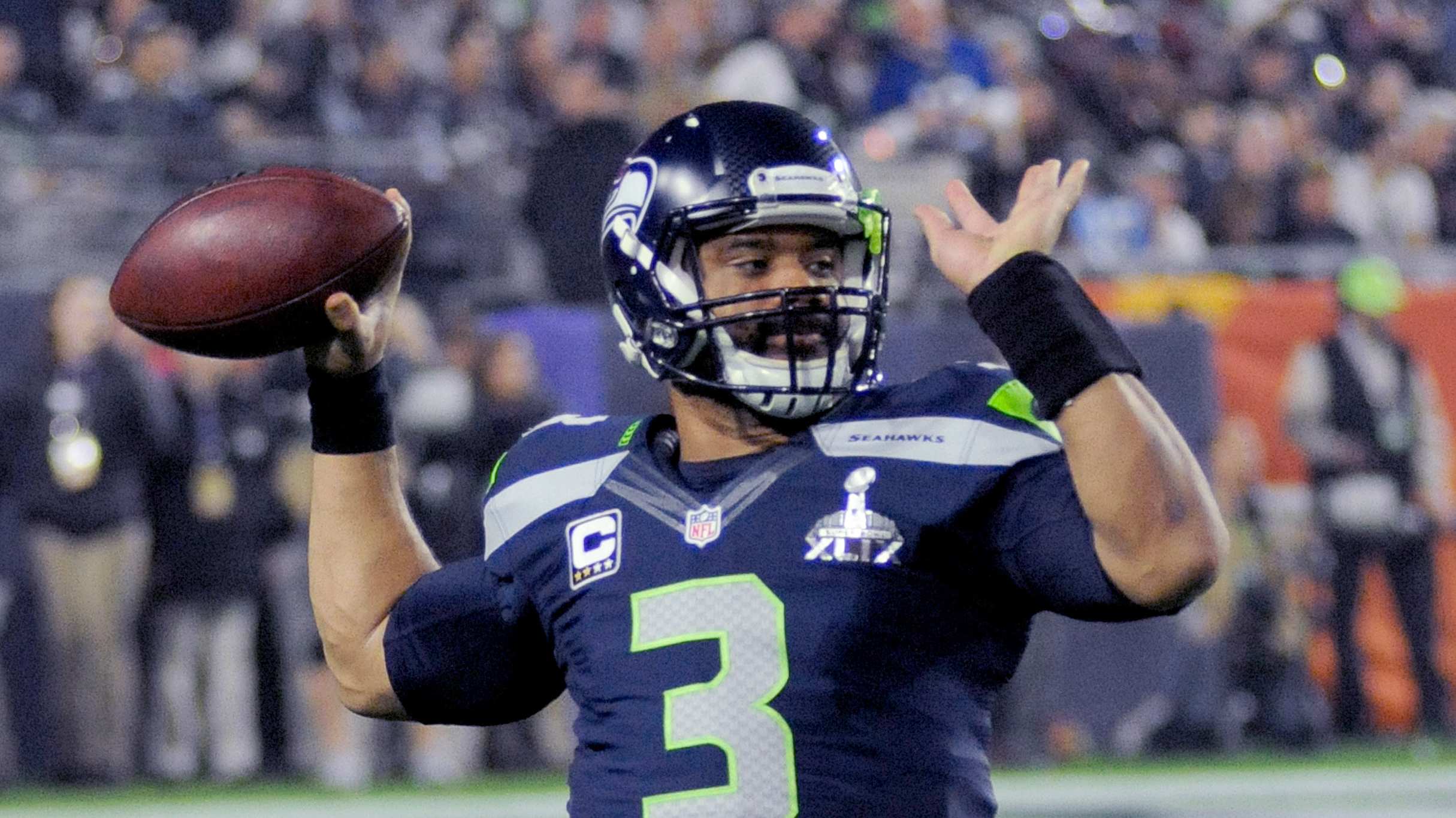 why did russell wilson throw the ball