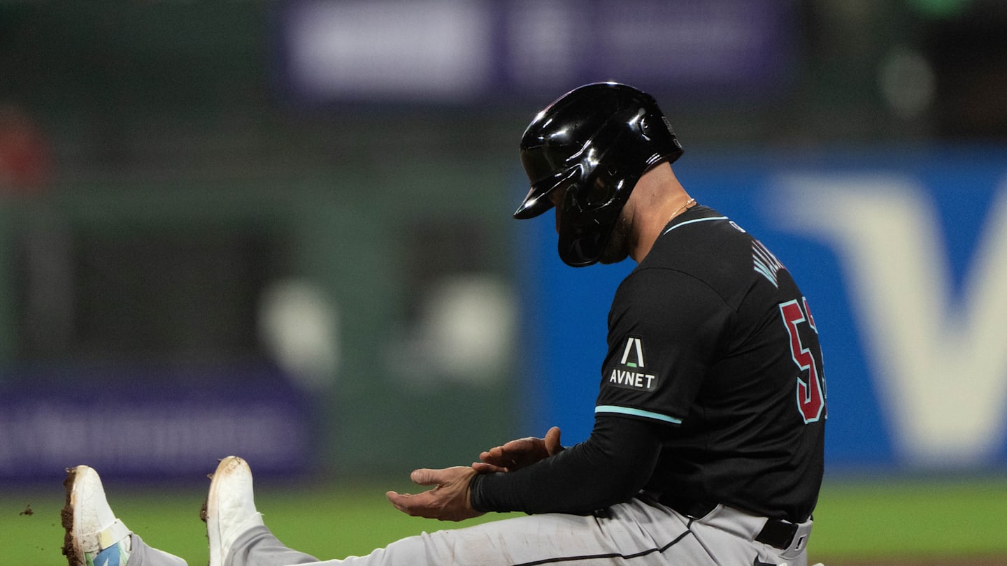 Ryne Nelson Injured in D-backs 5-0 Loss to Giants