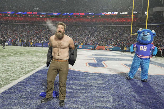 Why do Buffalo Bills fans break tables?