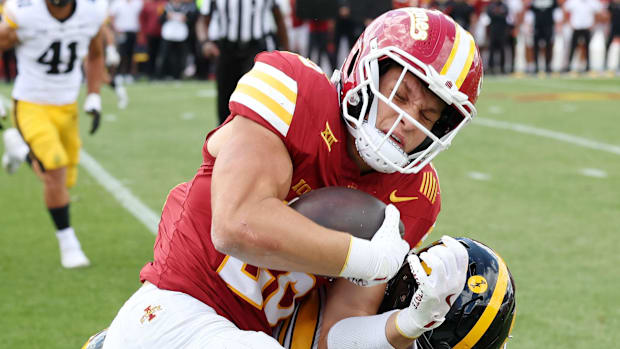 Star Running Back Abu Sama III Accomplishes Shocking First for Iowa ...