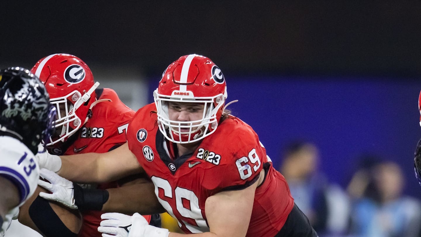 Georgia Football In Unique Position In Response to Tate Ratledge Injury