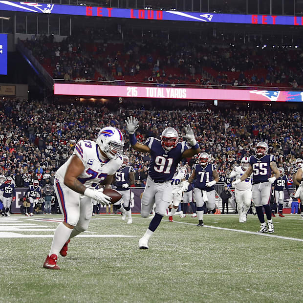 Bills' Dion Dawkins always ready for Josh Allen improv, hints at ...