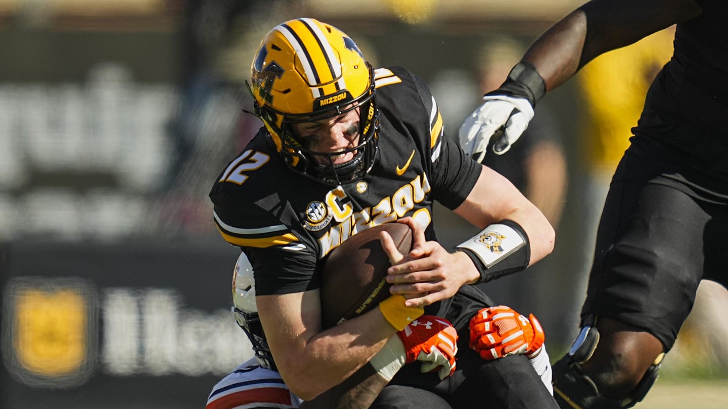 Brady Cook injury update: Missouri QB's status vs. Auburn
