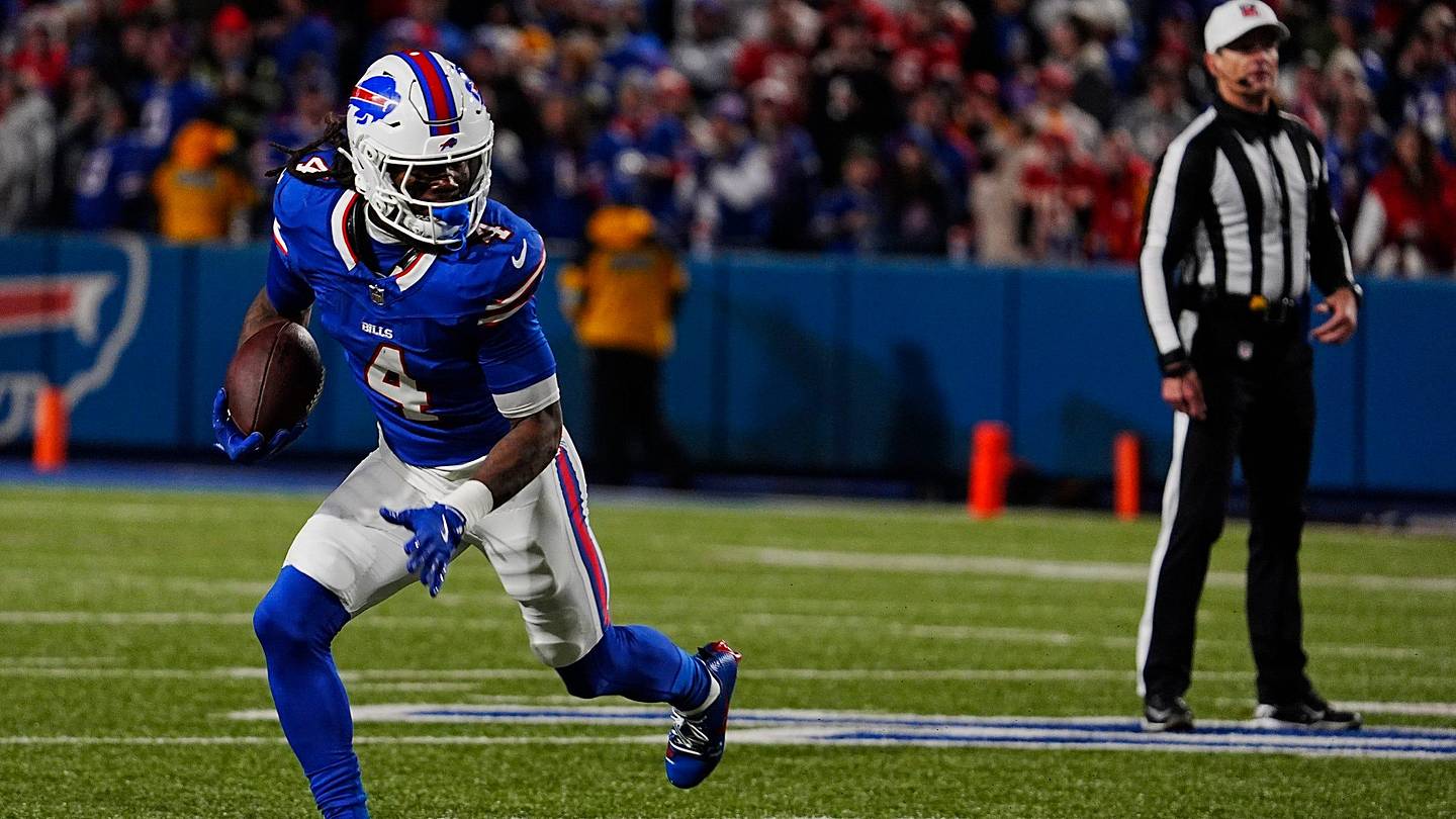 Buffalo Bills RB James Cook threatening to enter legendary status in 2025
