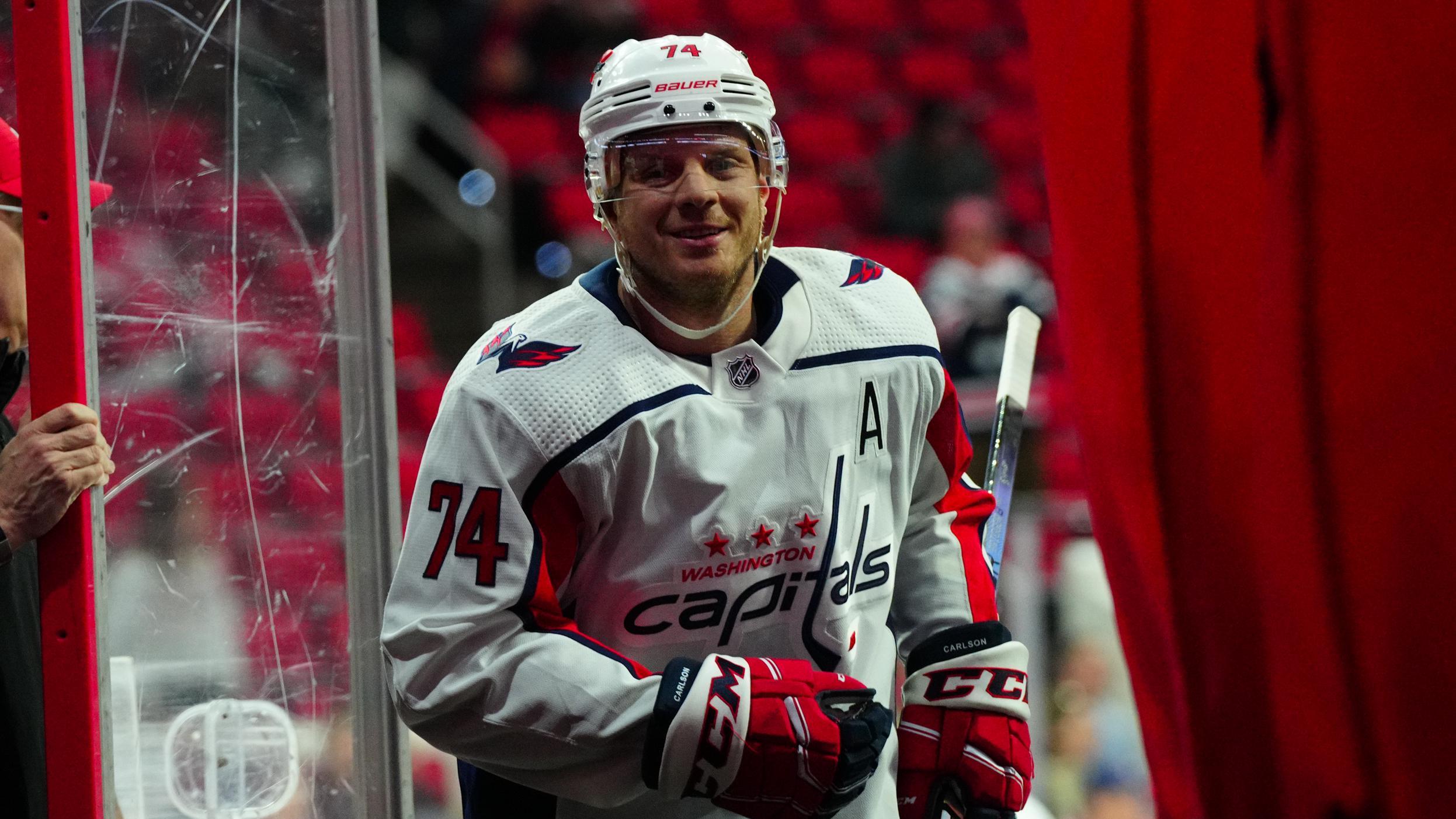 How to watch the John Carlson pregame ceremony