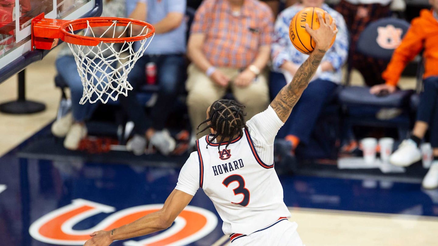Freshman Jahki Howard Puts on Show in Auburn's Win Over Monmouth