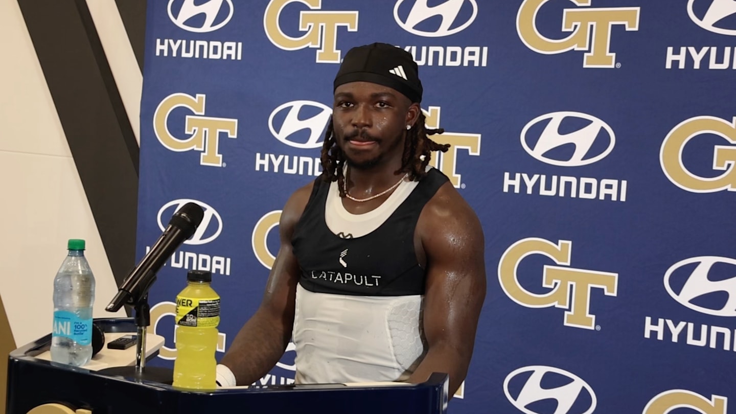 Everything From Georgia Tech RB Jamal Haynes After Day 2 Of Fall Camp