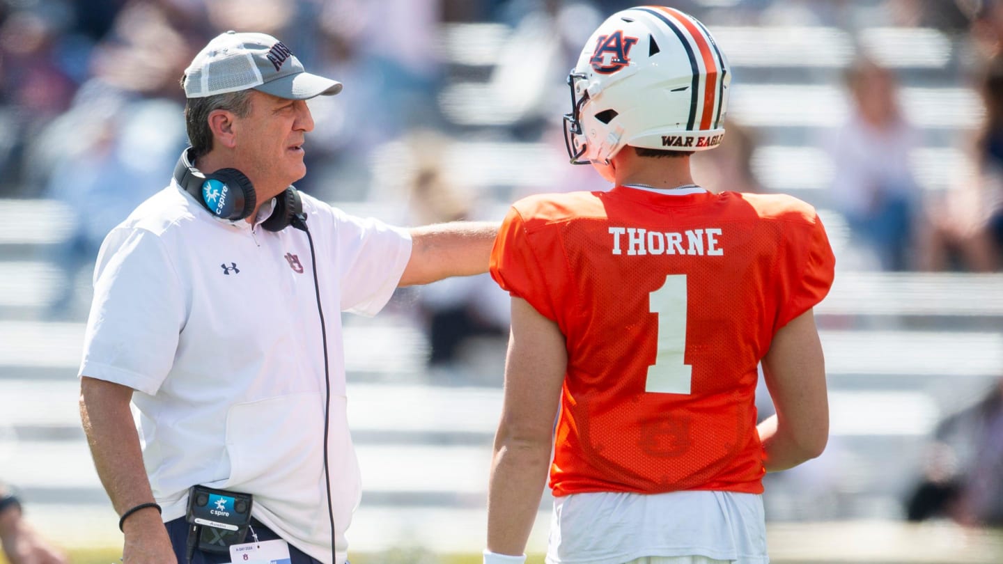 Auburn QB Payton Thorne Growing More Comfortable in Tigers Offense