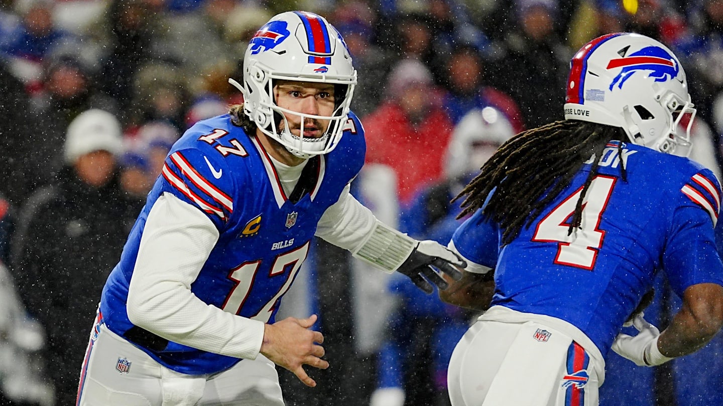 Bills' Josh Allen offers words of support for James Cook in contract saga