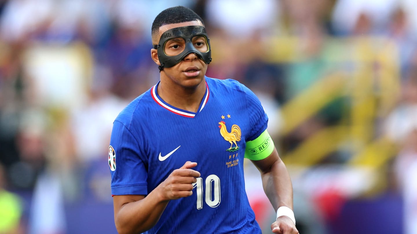 Kylian Mbappe mit Gesichtsmaske: "Der absolute Horror"