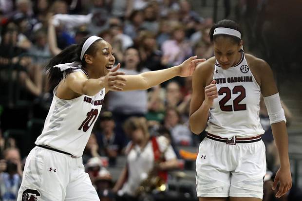 WNBA MVP A'ja Wilson slays all-white fit to upstage Allisha Gray at Masters