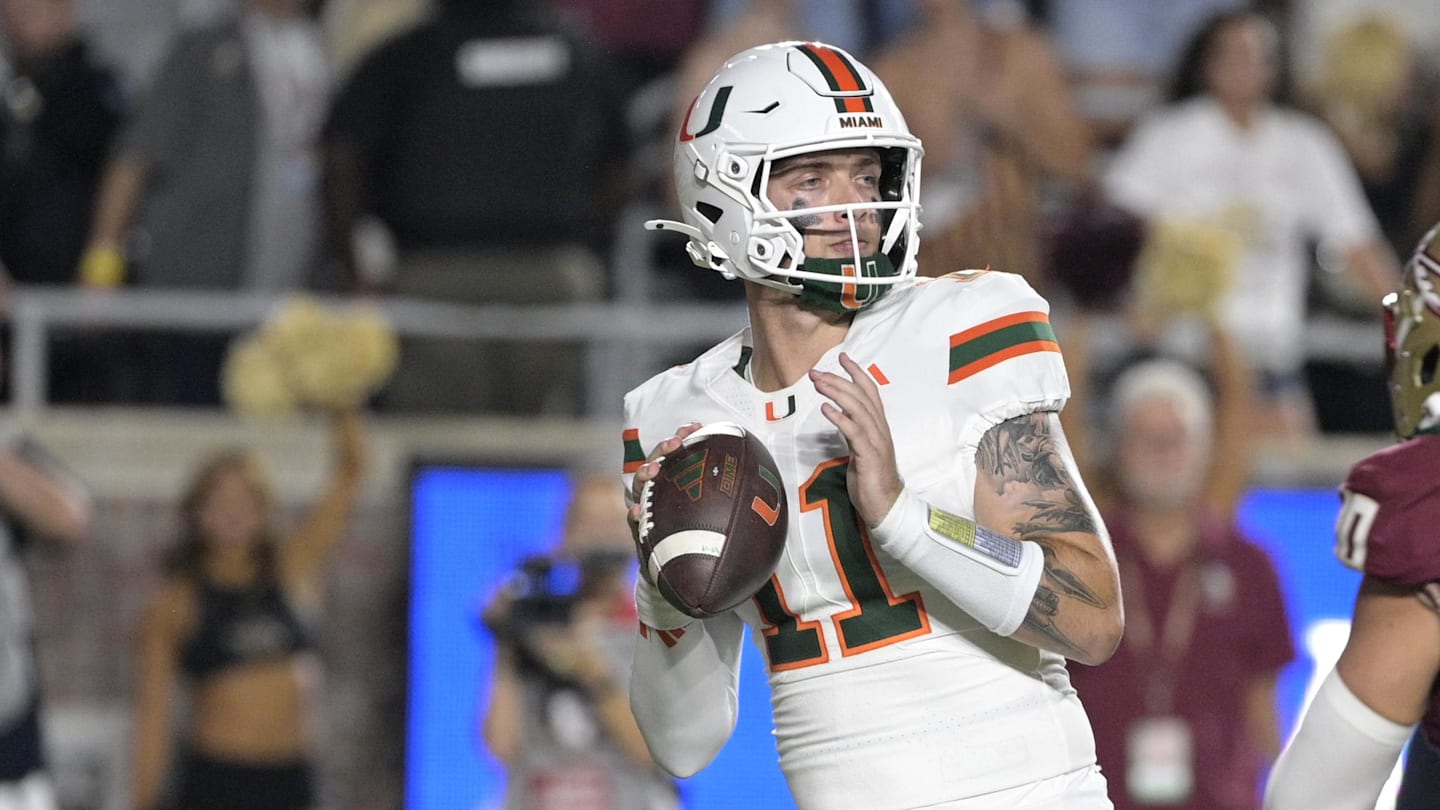 Carson Beck's Injury Not A Problem in Four Touchdown Game against FSU