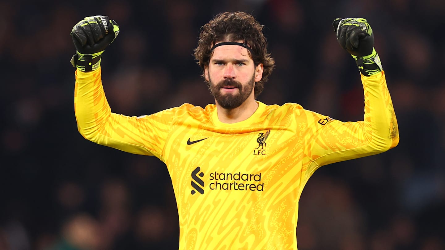 Alisson reacts to record-breaking performance in victory over PSG