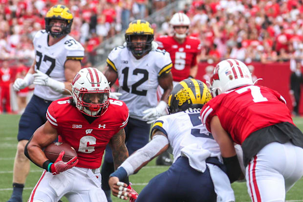Michigan football likely to lose 4-star RB Amari Latimer to Wisconsin ...