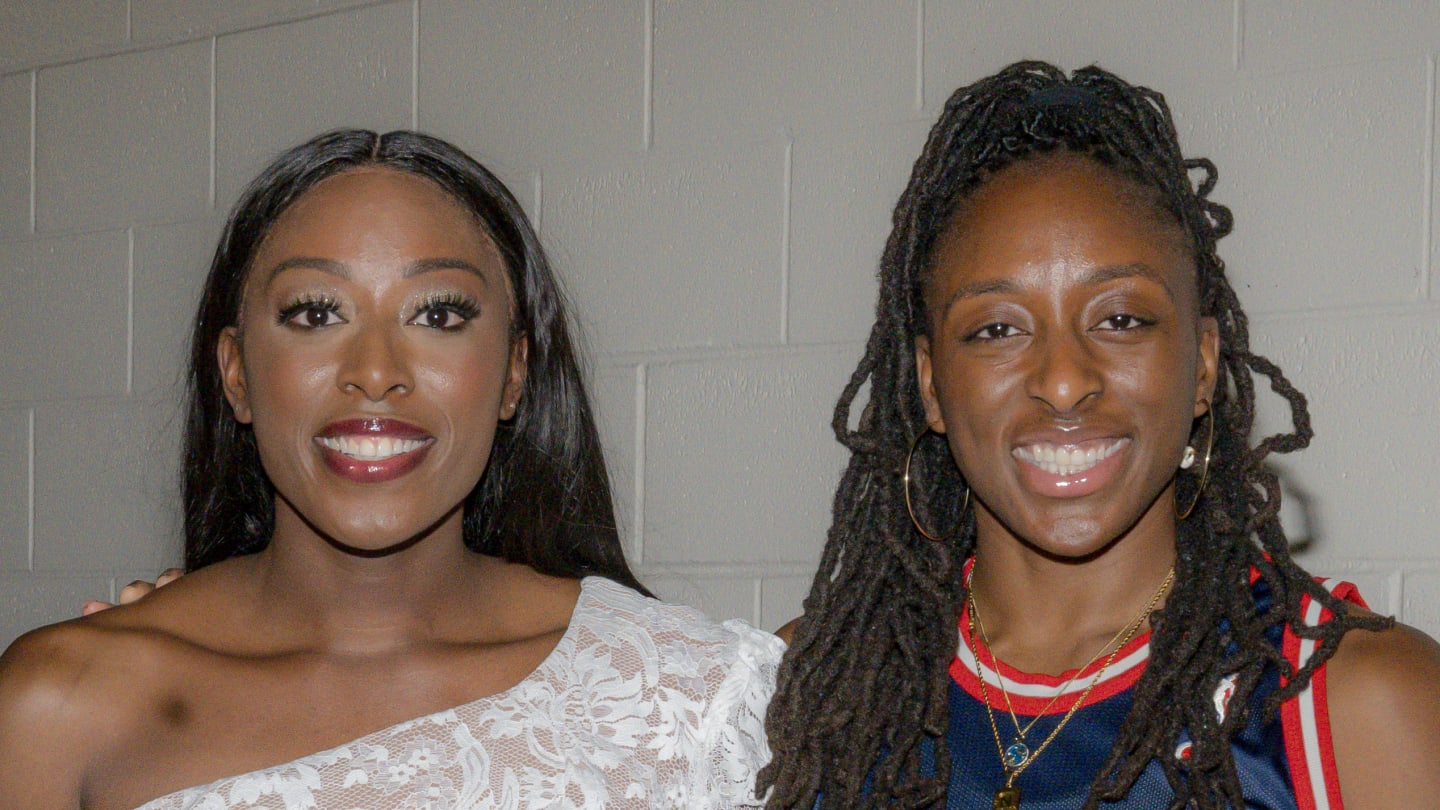 Nneka and Chiney Ogwumike Stun in Glamorous, Sleek Fitted Dresses