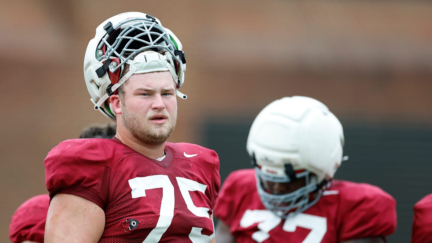 What Alabama Offensive Coordinator Ryan Grubb Said About Left Guard and Right Tackle