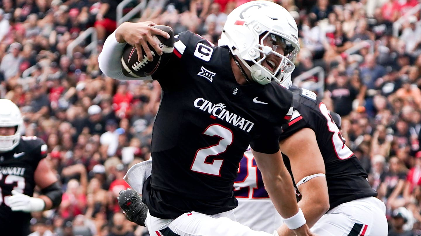 Highlights From Cincinnati Bearcats Football's Explosive 37-34 Win Over Kansas