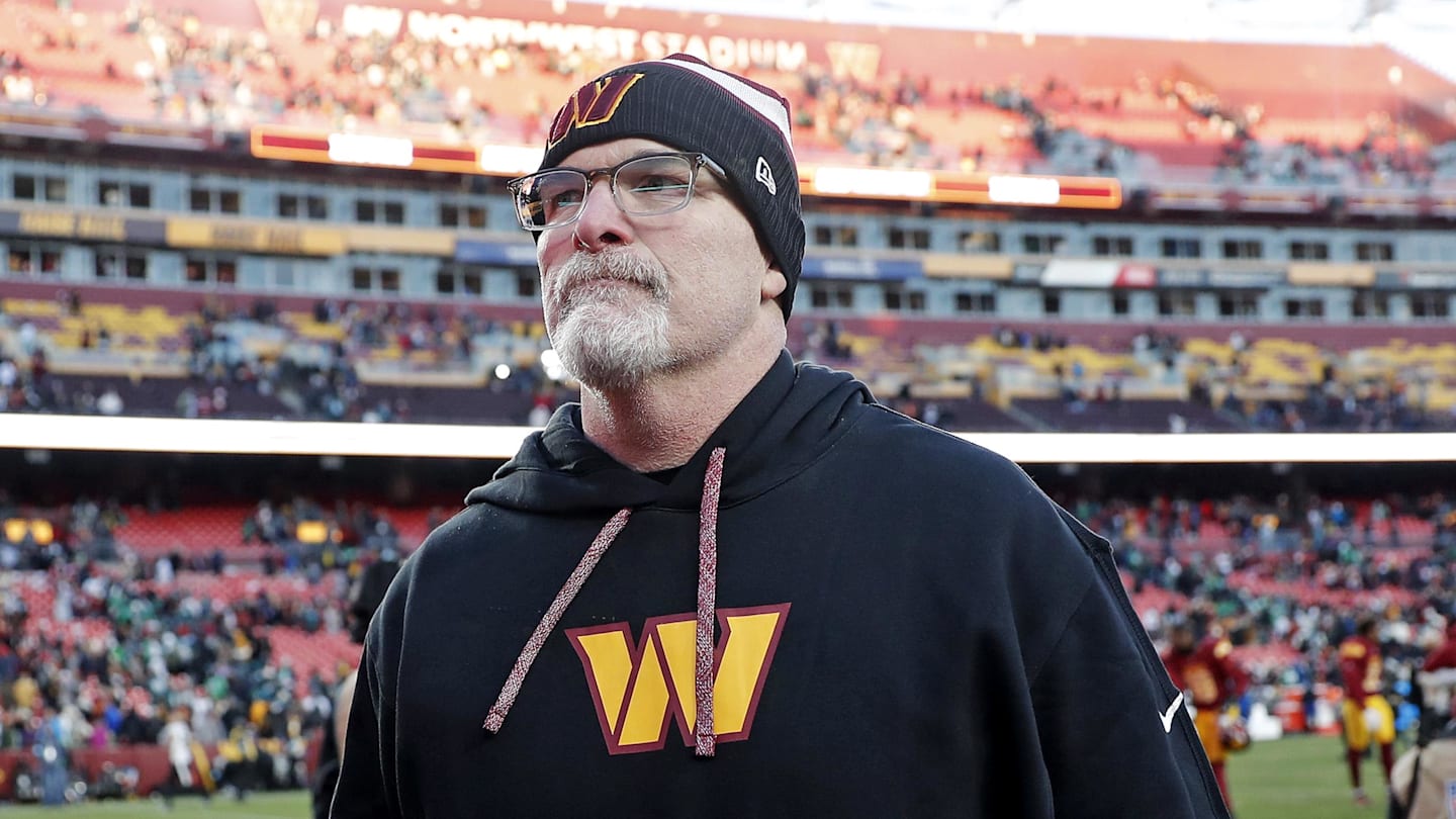 Washington Commanders head coach Dan Quinn honored by alma mater