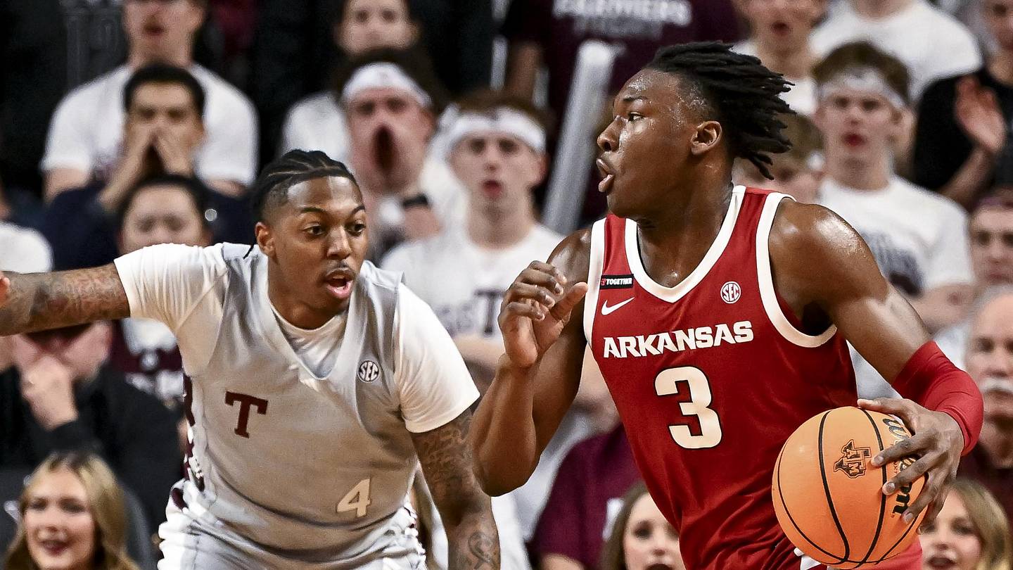 Thiero set for 2025 NBA Draft after standout season for Razorbacks