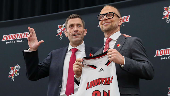 Watch: Louisville Athletic Director Josh Heird Talks Pat Kelsey Raise
