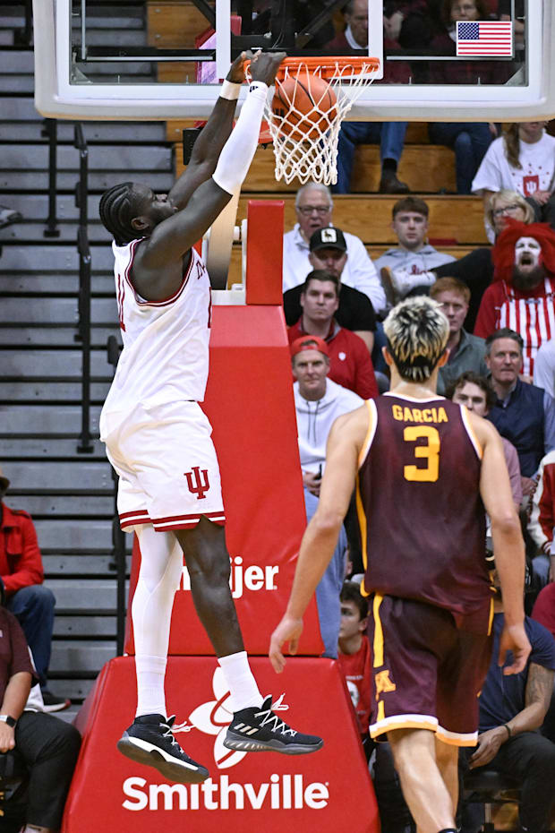 Indiana Frontcourt Too Much For Minnesota To Handle