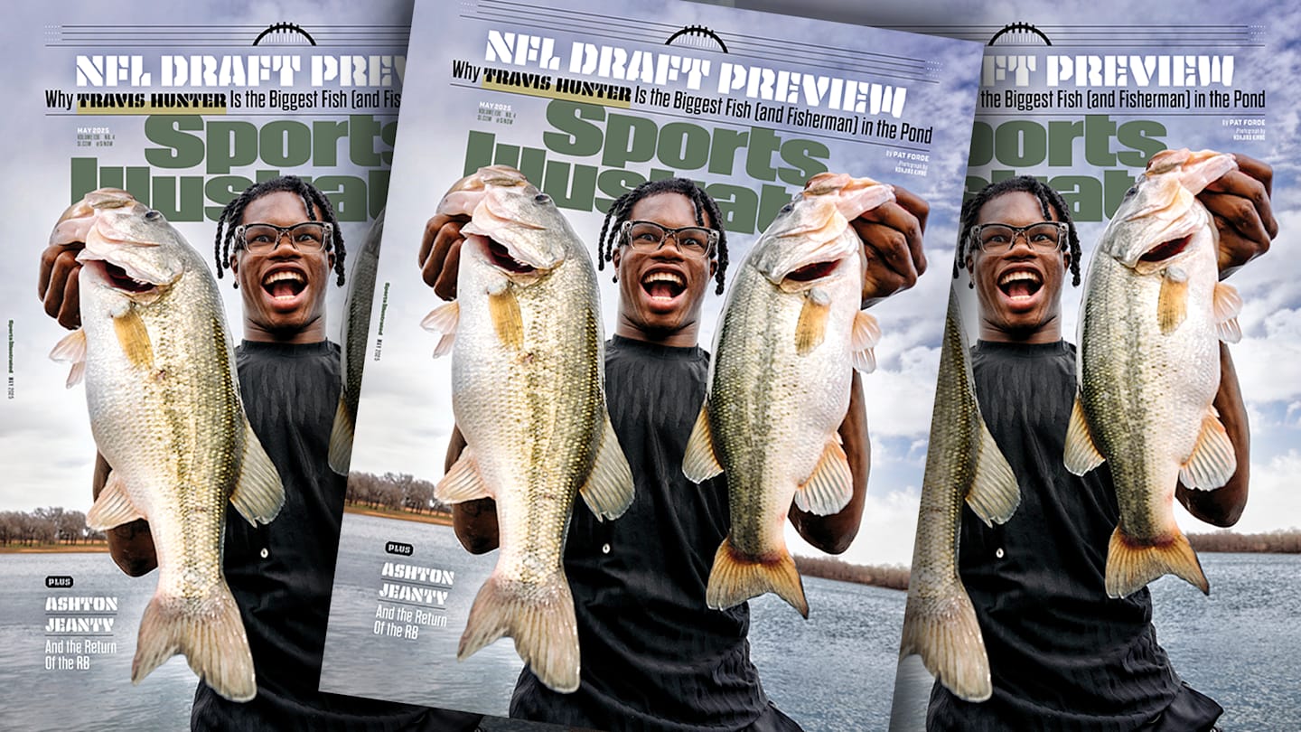 Travis Hunter Passion for Bass Fishing in Sports Illustrated