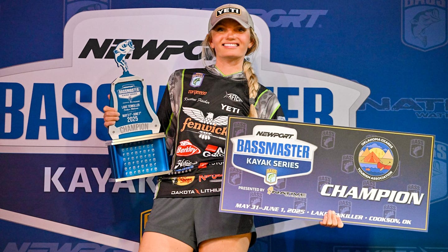Kristine Fischer Wins Bassmaster Kayak Series at Tenkiller