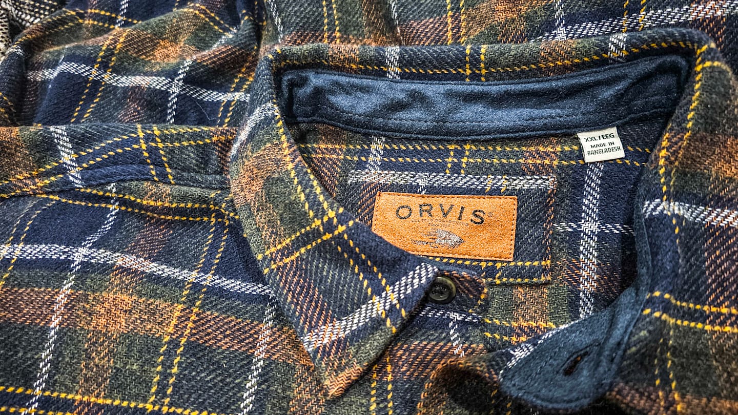 Right Now an Orvis Thick and Warm Flannel Shirt at Costco for Crazy Low ...