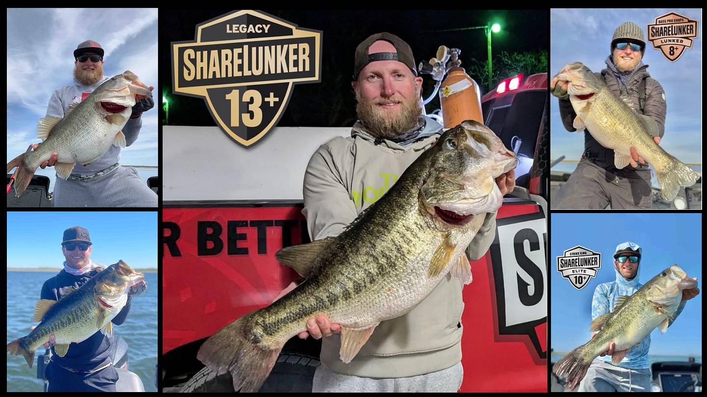 Texas ShareLunker Season Launches with 13.13-Pound Trophy Bass from ...