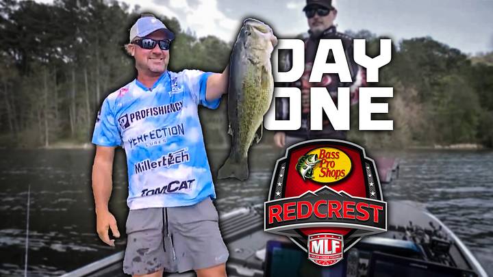 David Dudley Leads REDCREST 2025 Day 1 on Lake Guntersville with 71-8