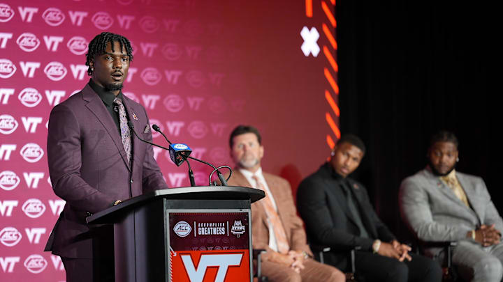 Everything From Virginia Tech LB Jaden Keller at ACC Media Days