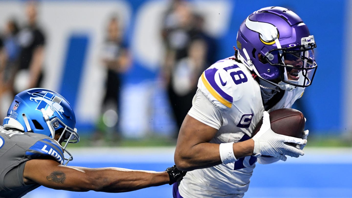 Vikings' Justin Jefferson absent as voluntary offseason program begins