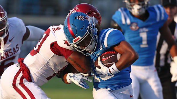 Arkansas Razorbacks release first depth chart under interim coach Bobby ...