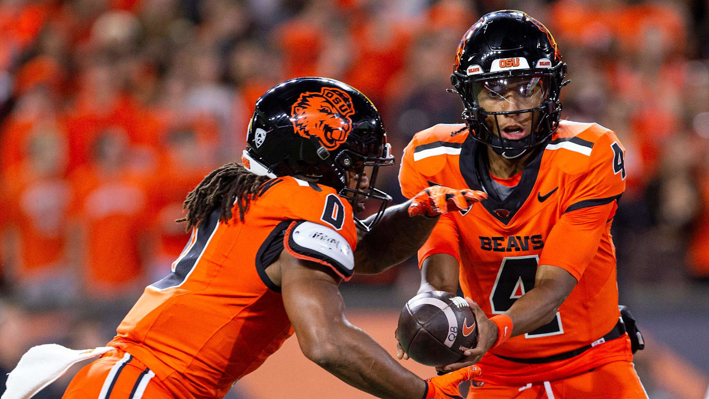 WATCH: Gevani McCoy's Career-Long Touchdown Rush Against UNLV