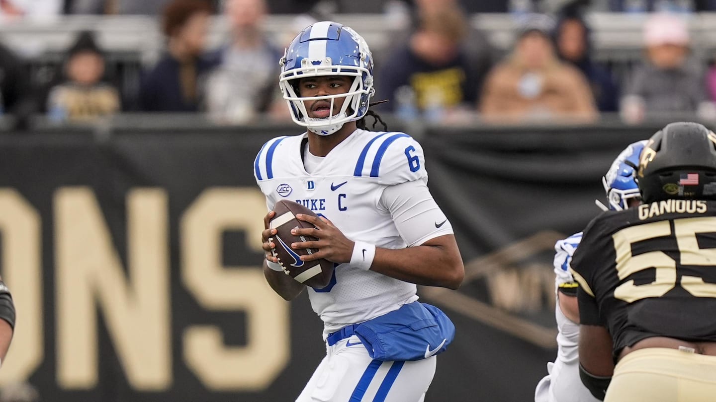Duke QB Maalik Murphy to Enter Portal, Will Not Play vs. Ole Miss in ...