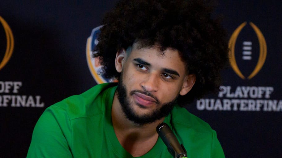 Dante Moore Opens Up About Oregon Fans Traveling To Orange Bowl ...