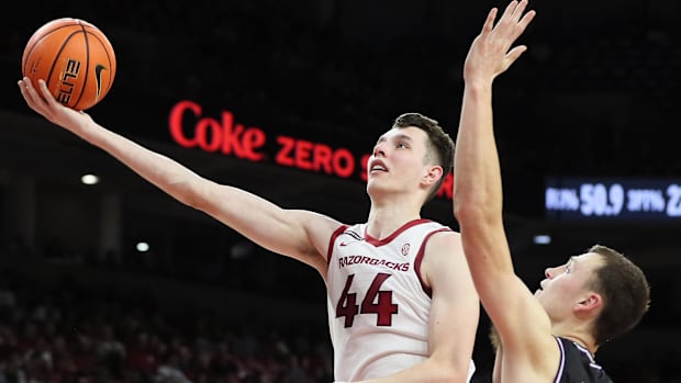 Ivisic finally past NCAA drama, ready for full season with Razorbacks