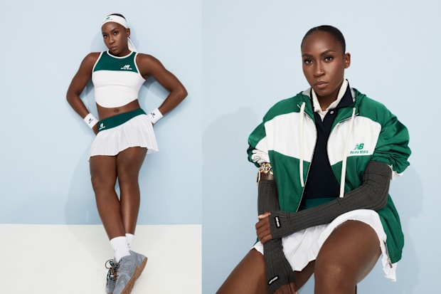 Coco Gauff Unveils Upcoming New Balance x Miu Miu Collaboration