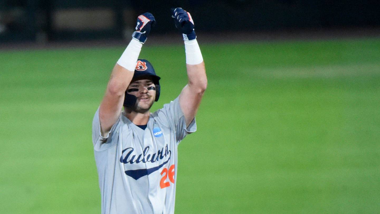 Auburn Tigers First Baseman Signs With Braves as Undrafted Free Agent